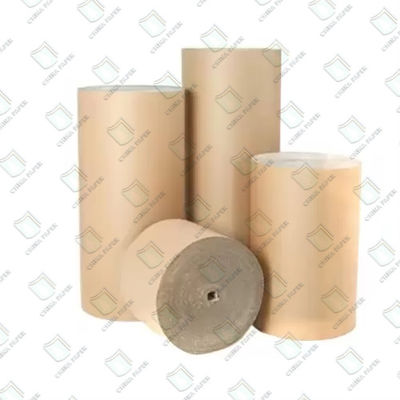 Brown Unbleached Kraft Paper Rolls Virgin Kraft Liner Board Carton Box