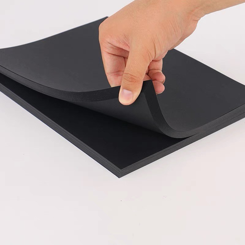 High Stiffness Cardboard Black Paper Board Mixed Pulp / Wood Pulp