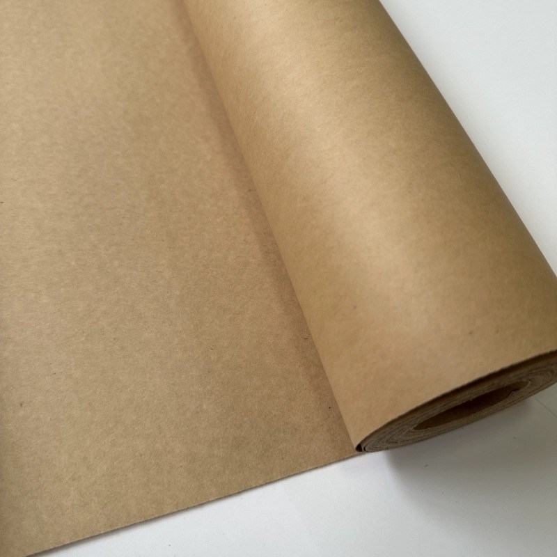 Smooth Kraft Paper Rolls Cardboard Kraft Test Liner Board For Packaing ...