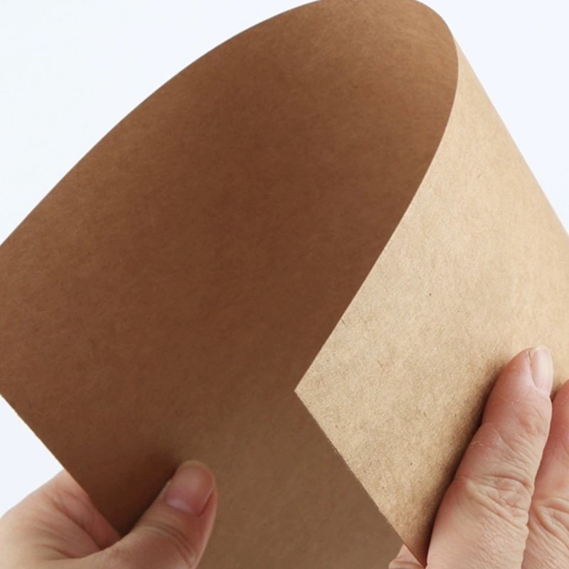 Brown Uncoated Kraft Paper Rolls 100% Virgin Wood Pulp Material Brown Uncoated Kraft Paper Rolls 100% Virgin Wood Pulp Material