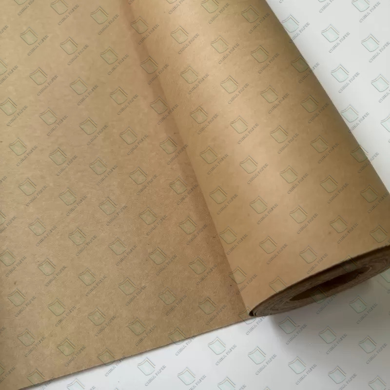 Smooth Kraft Paper Rolls Cardboard Kraft Test Liner Board For Packaing ...