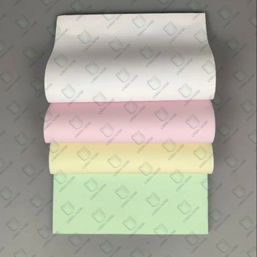 Carbonless Paper 45gsm-80gsm Sheet NCR Paper CB CFB CF Colored Good ...