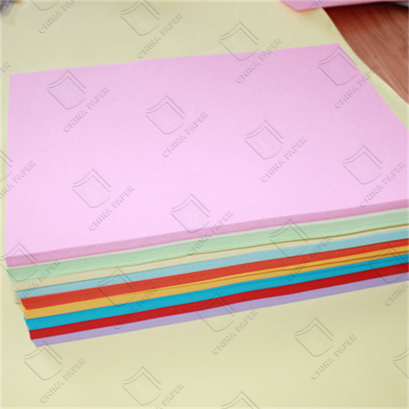 Customized Color Paper Board Smooth A4 Coloured Board Packaging And ...